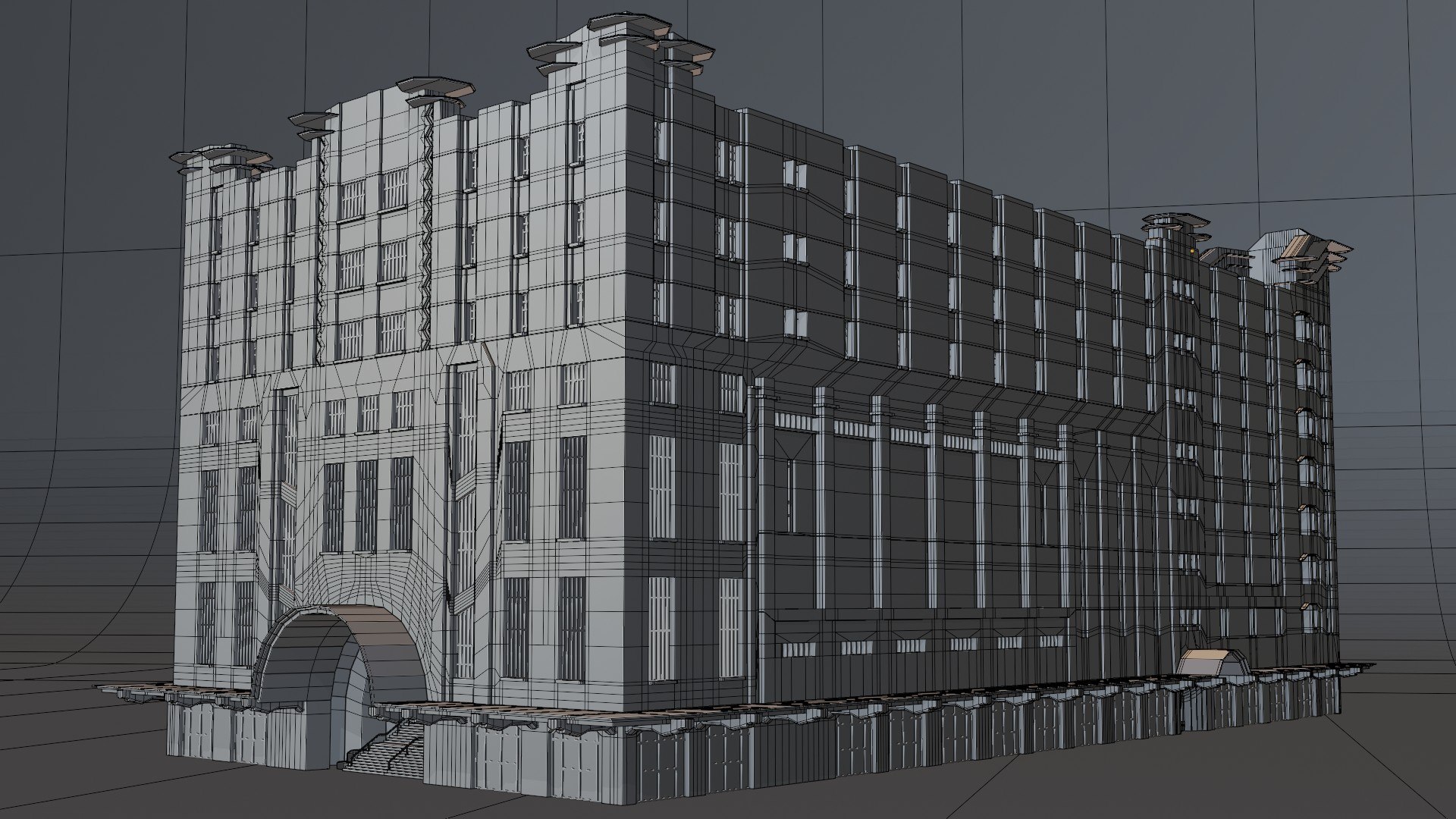 3D Ermita Building CDMX Model - TurboSquid 2148342