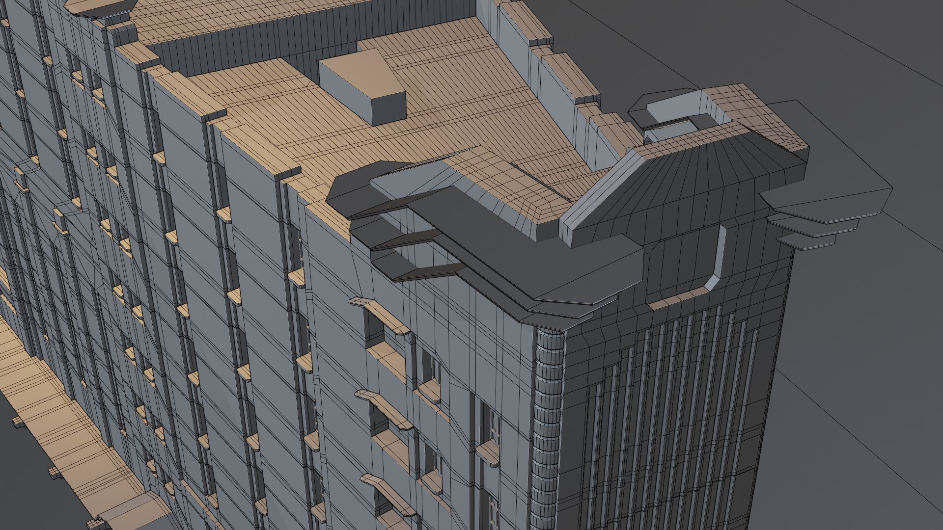 3D Ermita Building CDMX Model - TurboSquid 2148342