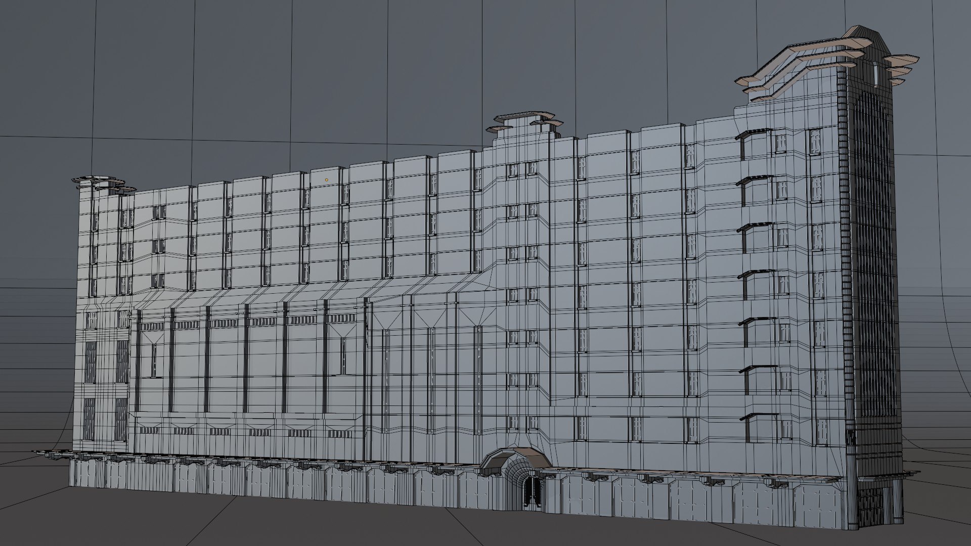 3D Ermita Building CDMX Model - TurboSquid 2148342