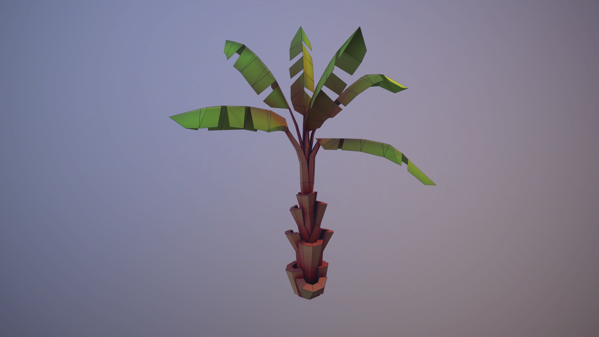 3D Banana Tree - TurboSquid 1326331