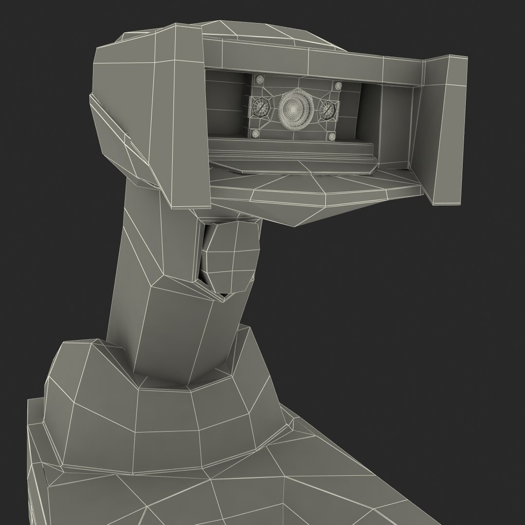 Barcode Scanner Hhp 3d Model