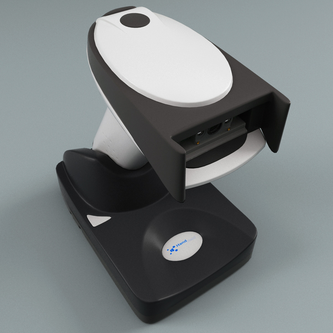 barcode scanner hhp 3d model
