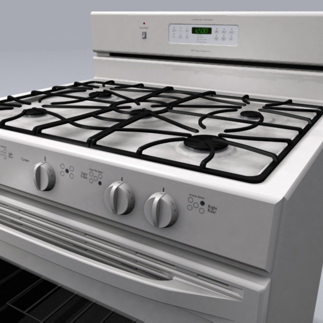 3d Model Kitchen Stove Oven