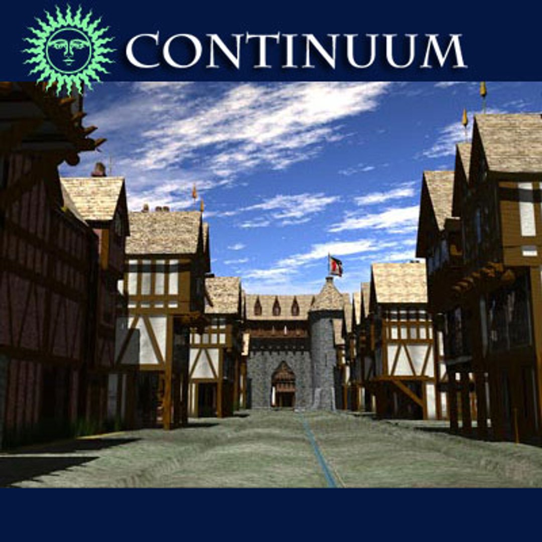 Medieval Gate 3d Model