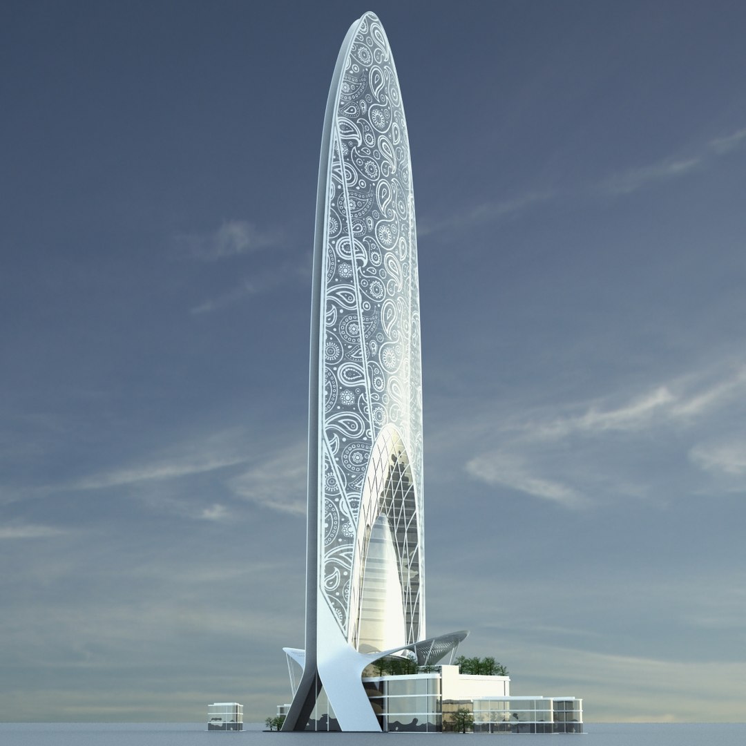3d Model Namaste Tower