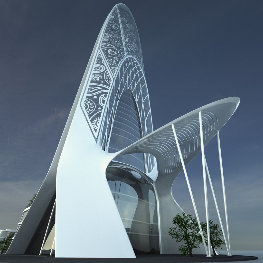 3d Model Namaste Tower
