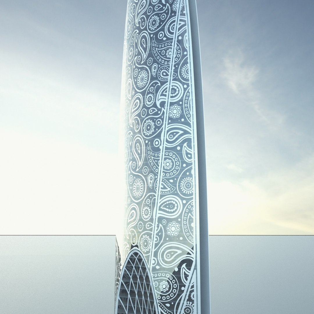 3d Model Namaste Tower