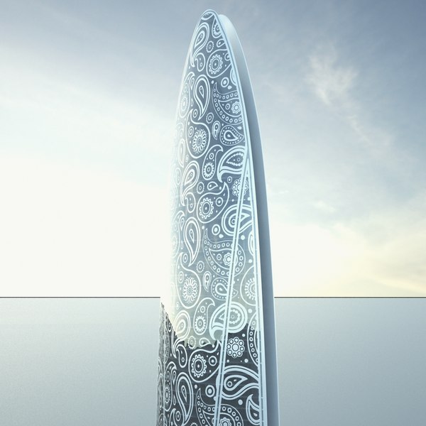 3d model namaste tower