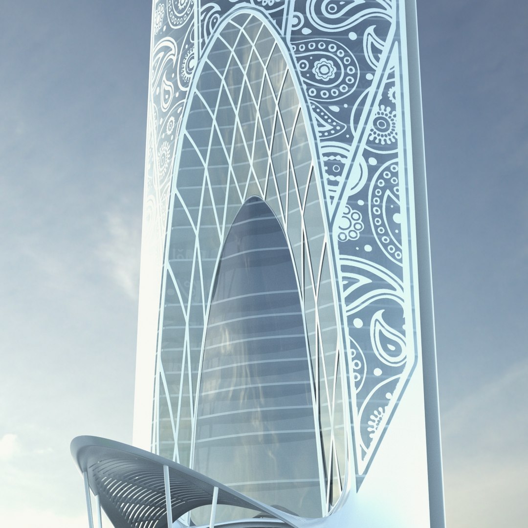 3d Model Namaste Tower