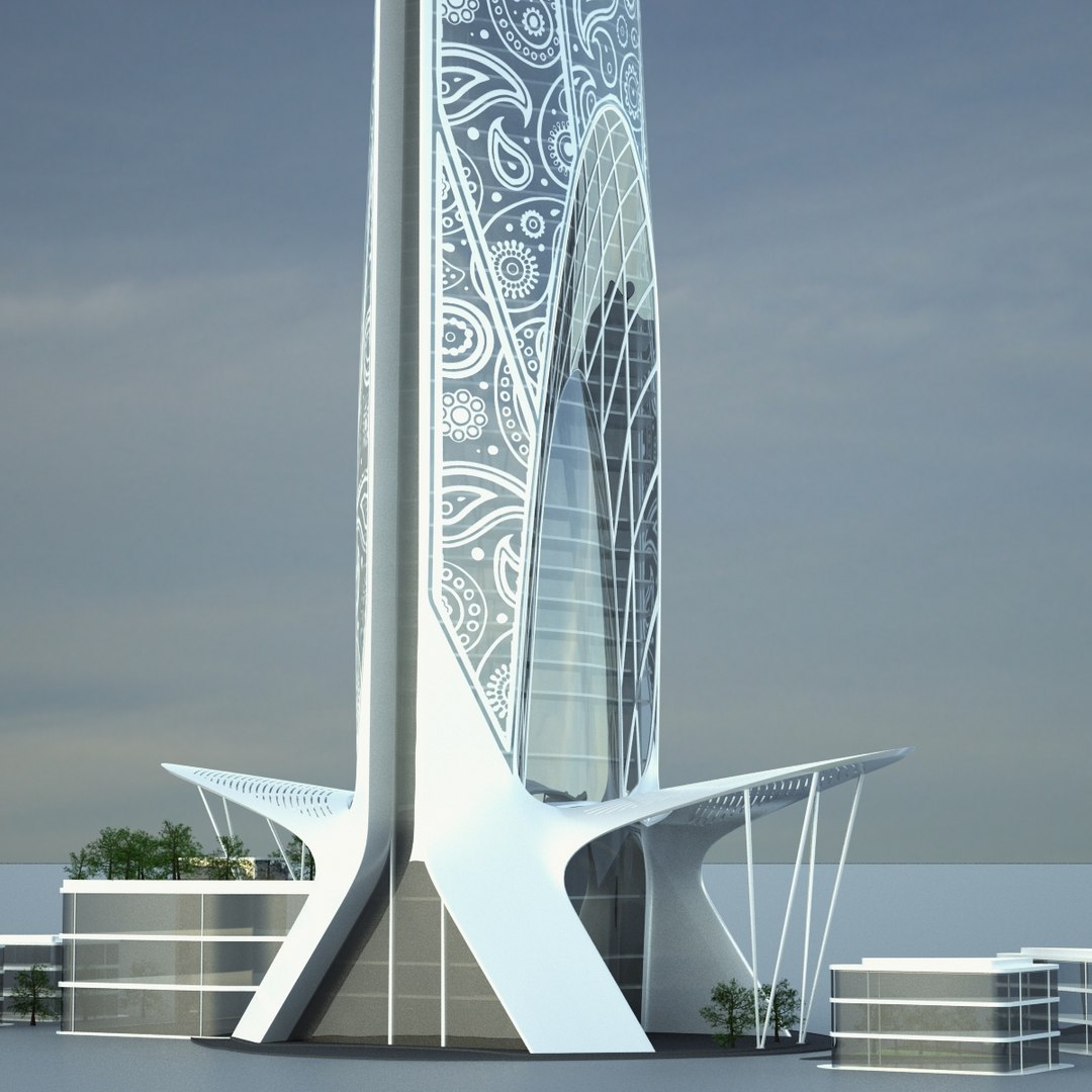 3d Model Namaste Tower