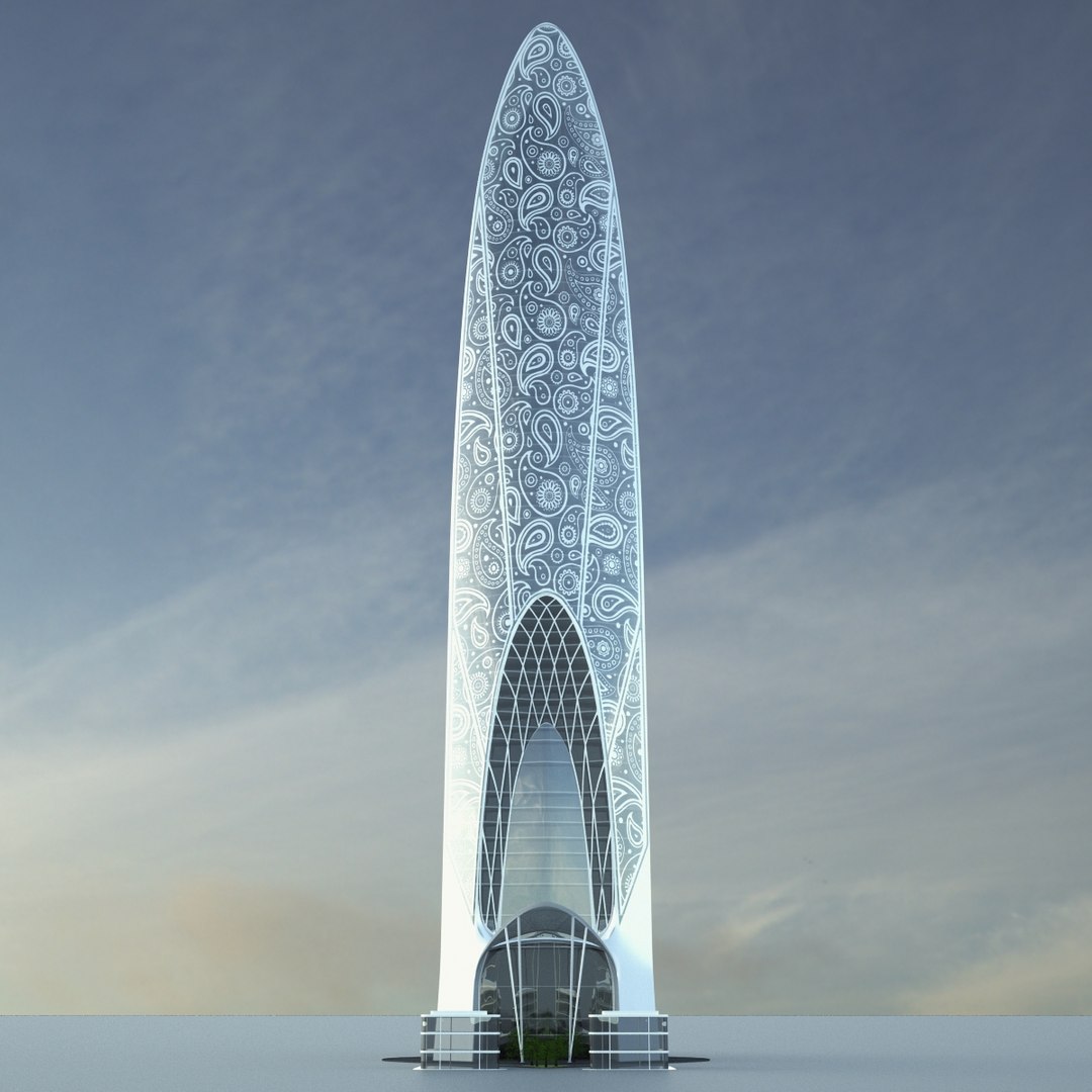 3d Model Namaste Tower