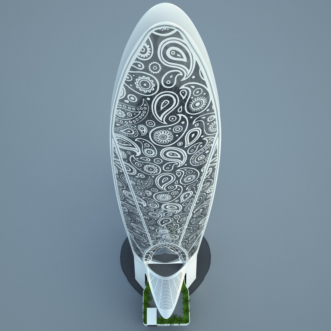 3d Model Namaste Tower