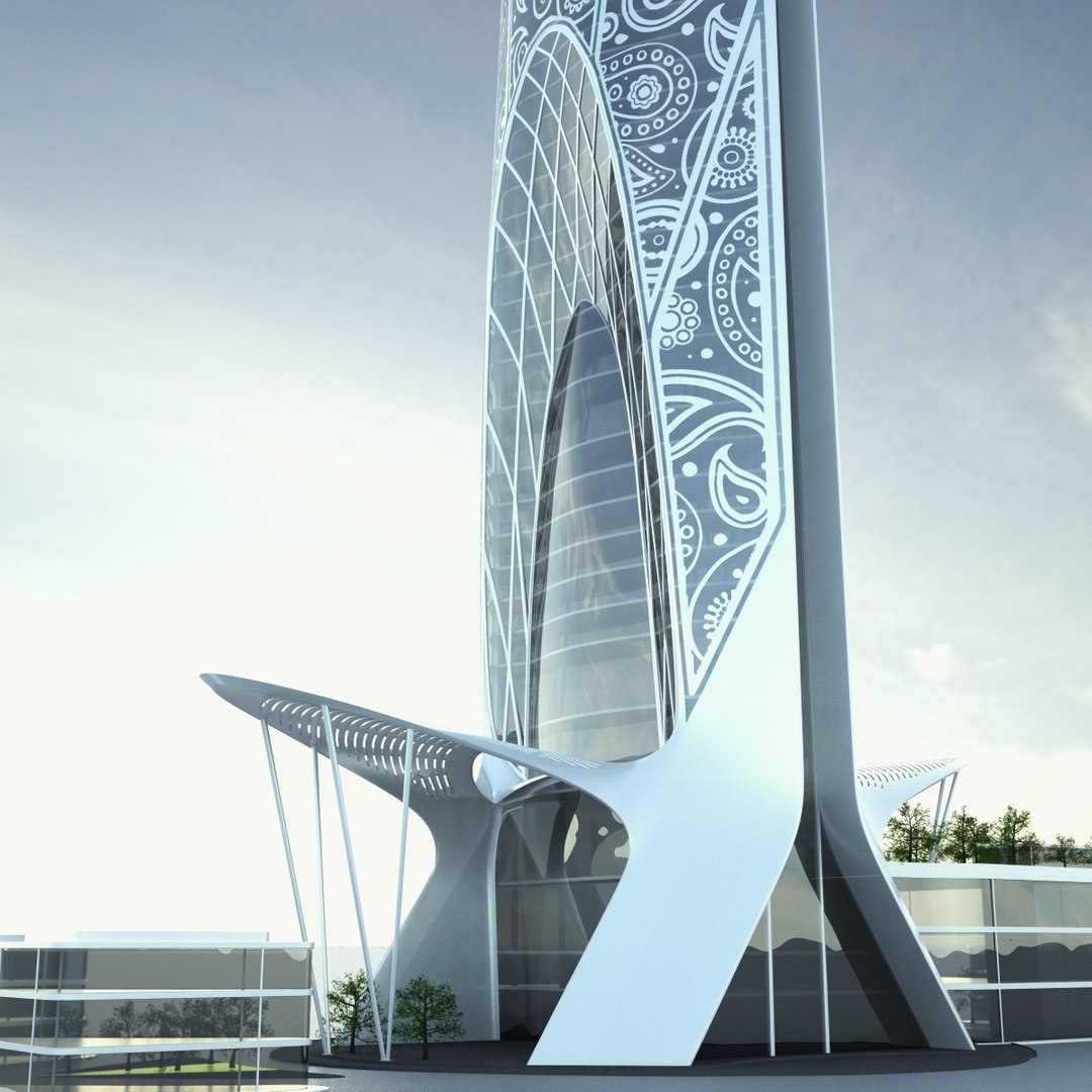 3d Model Namaste Tower