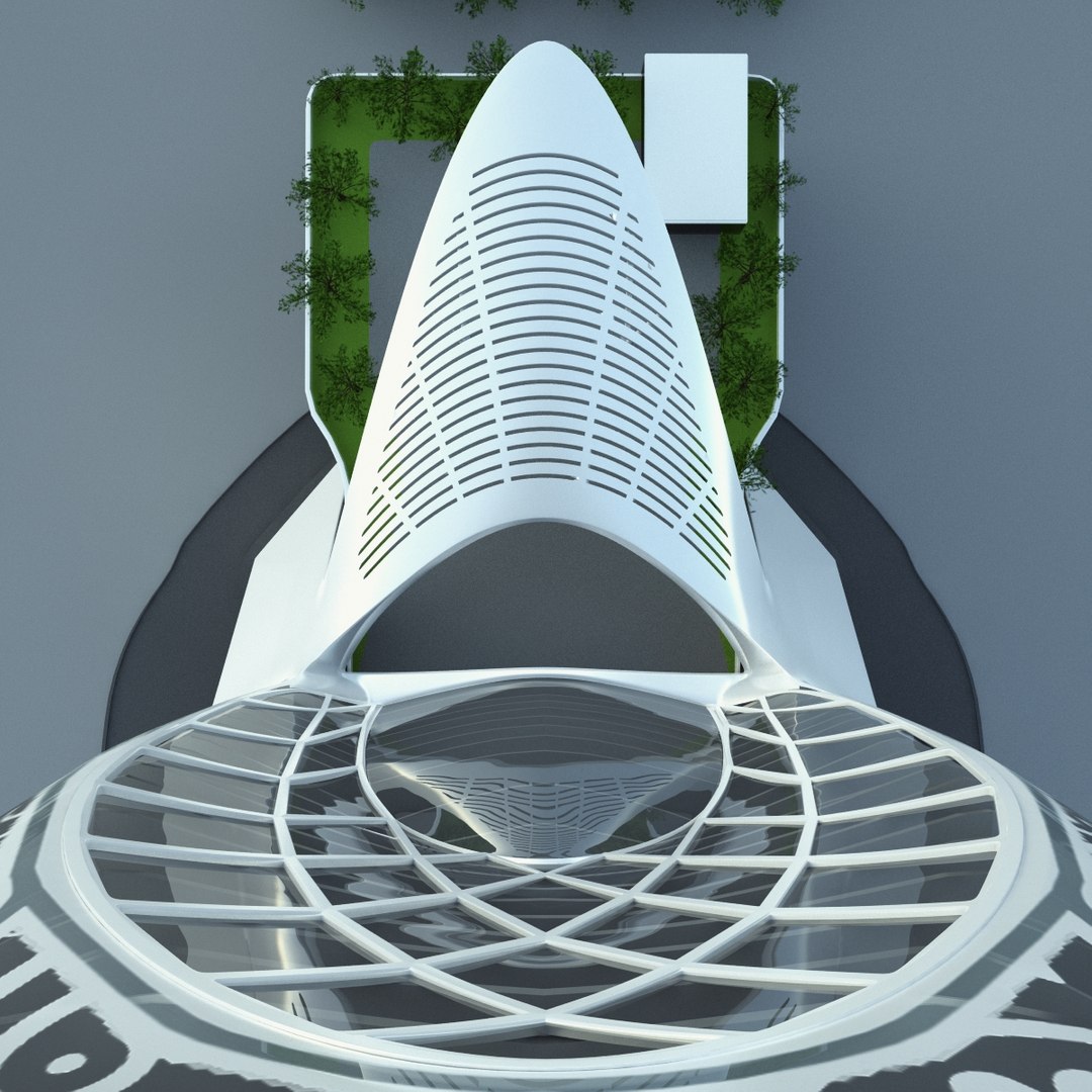 3d Model Namaste Tower