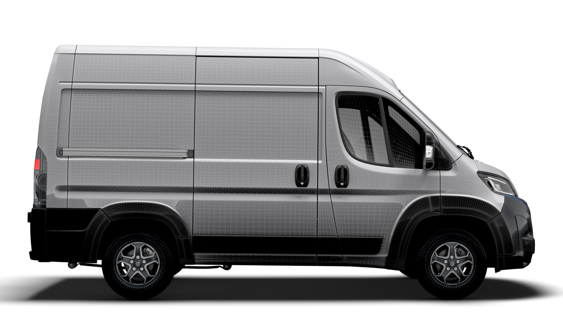 3D Model Peugeot E Boxer Van L1H2 2024 - TurboSquid 2183164
