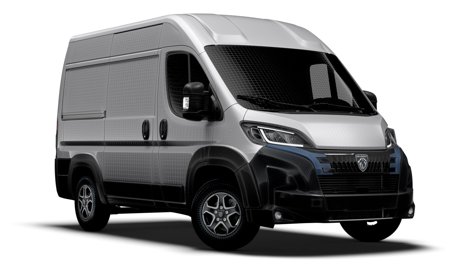 3D Model Peugeot E Boxer Van L1H2 2024 - TurboSquid 2183164