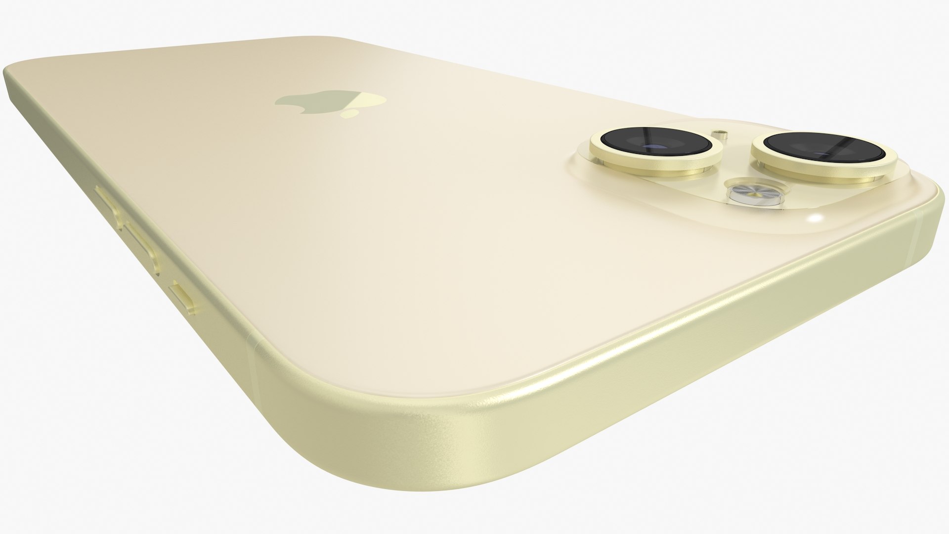 Apple IPhone 15 Plus Yellow Model - TurboSquid 2125371