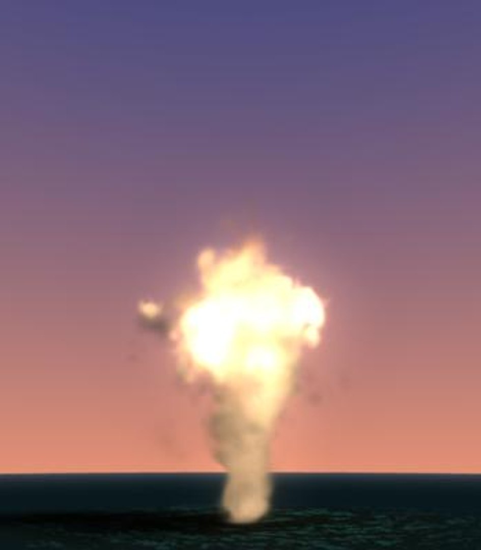 maya explosion particle