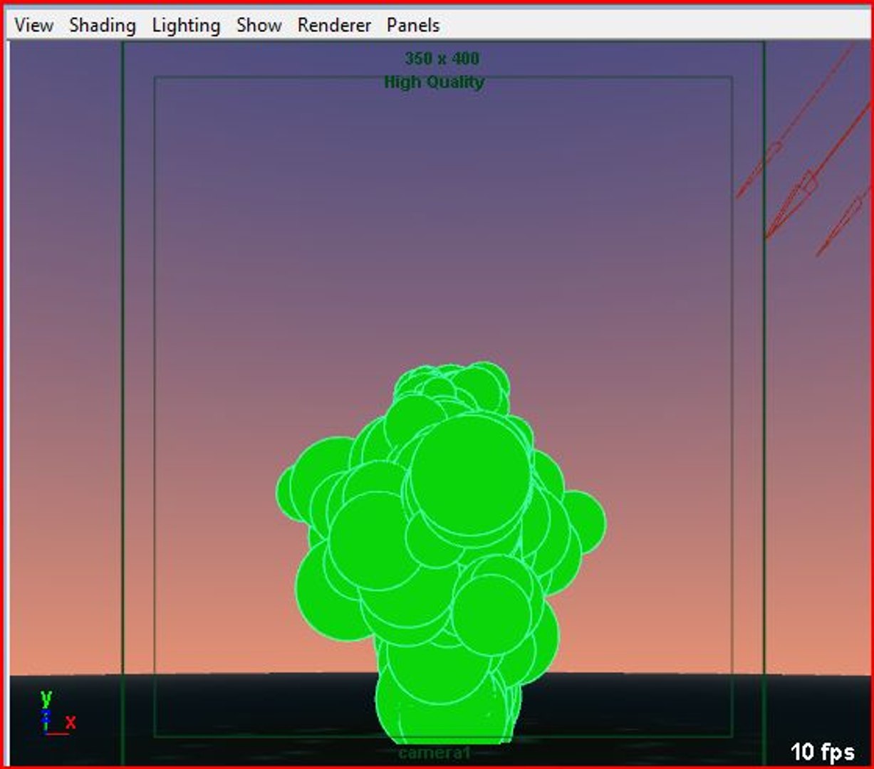 maya explosion particle