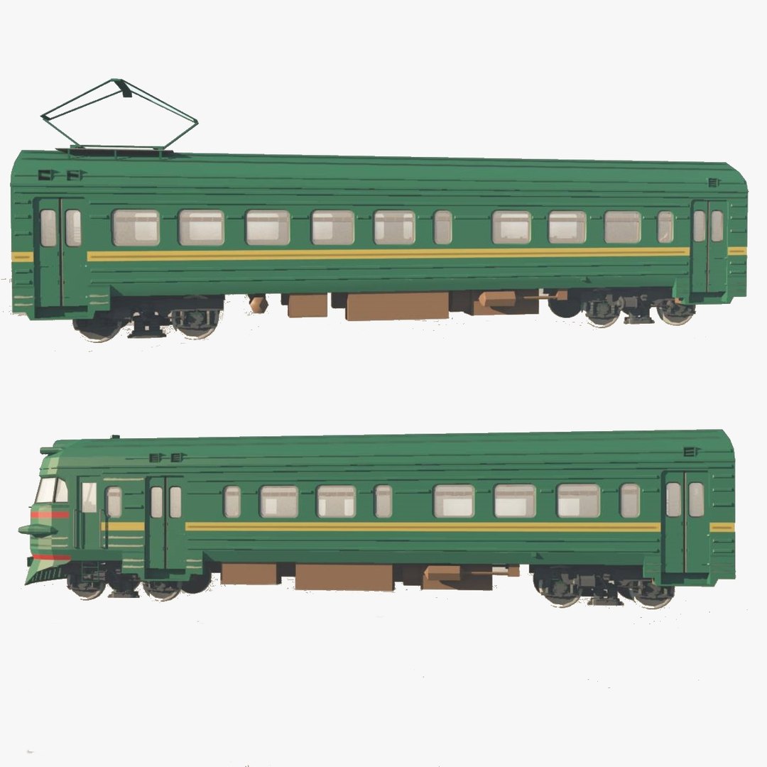 3D Suburban Electric Train Er-2 - TurboSquid 1153627