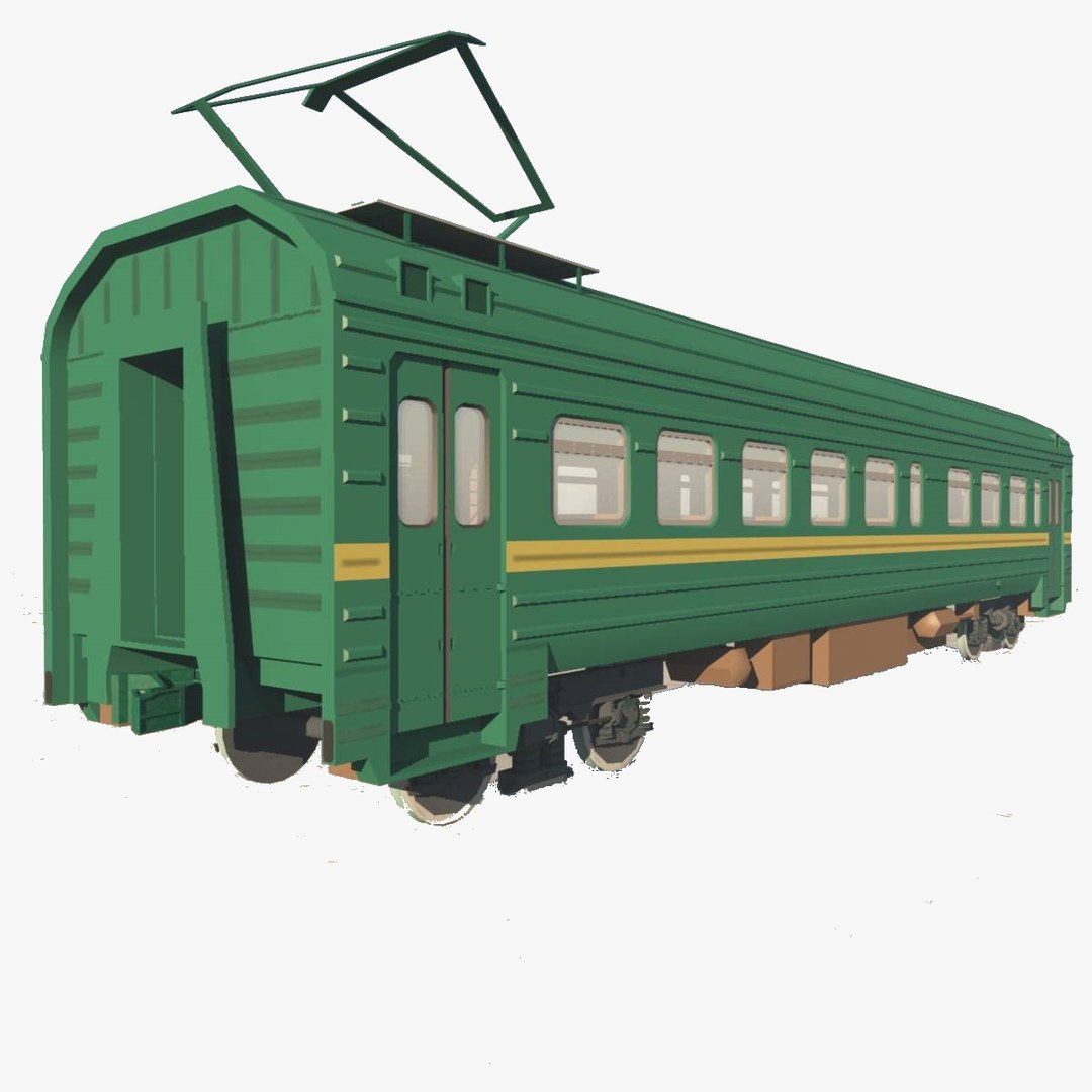 3D Suburban Electric Train Er-2 - TurboSquid 1153627