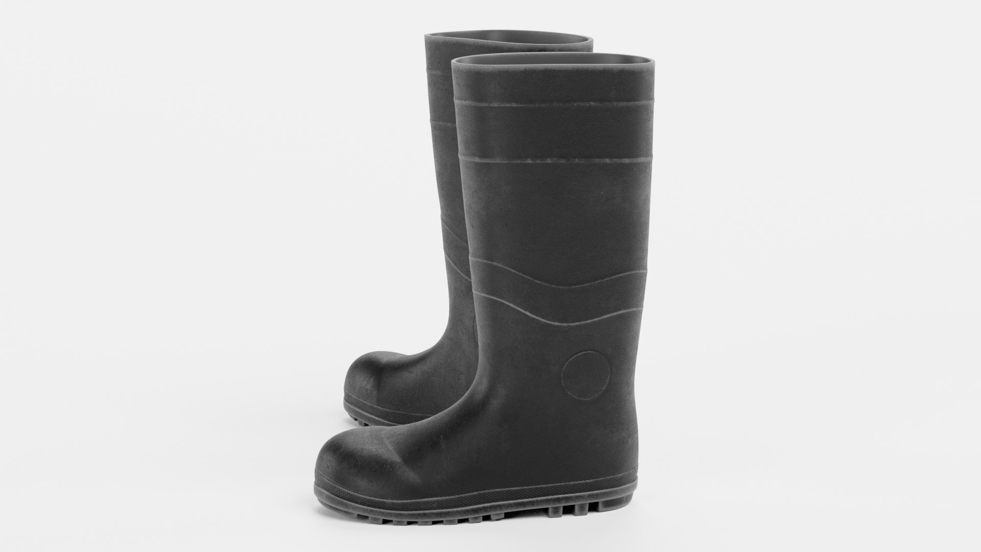Gum Boots Model - TurboSquid 2191471