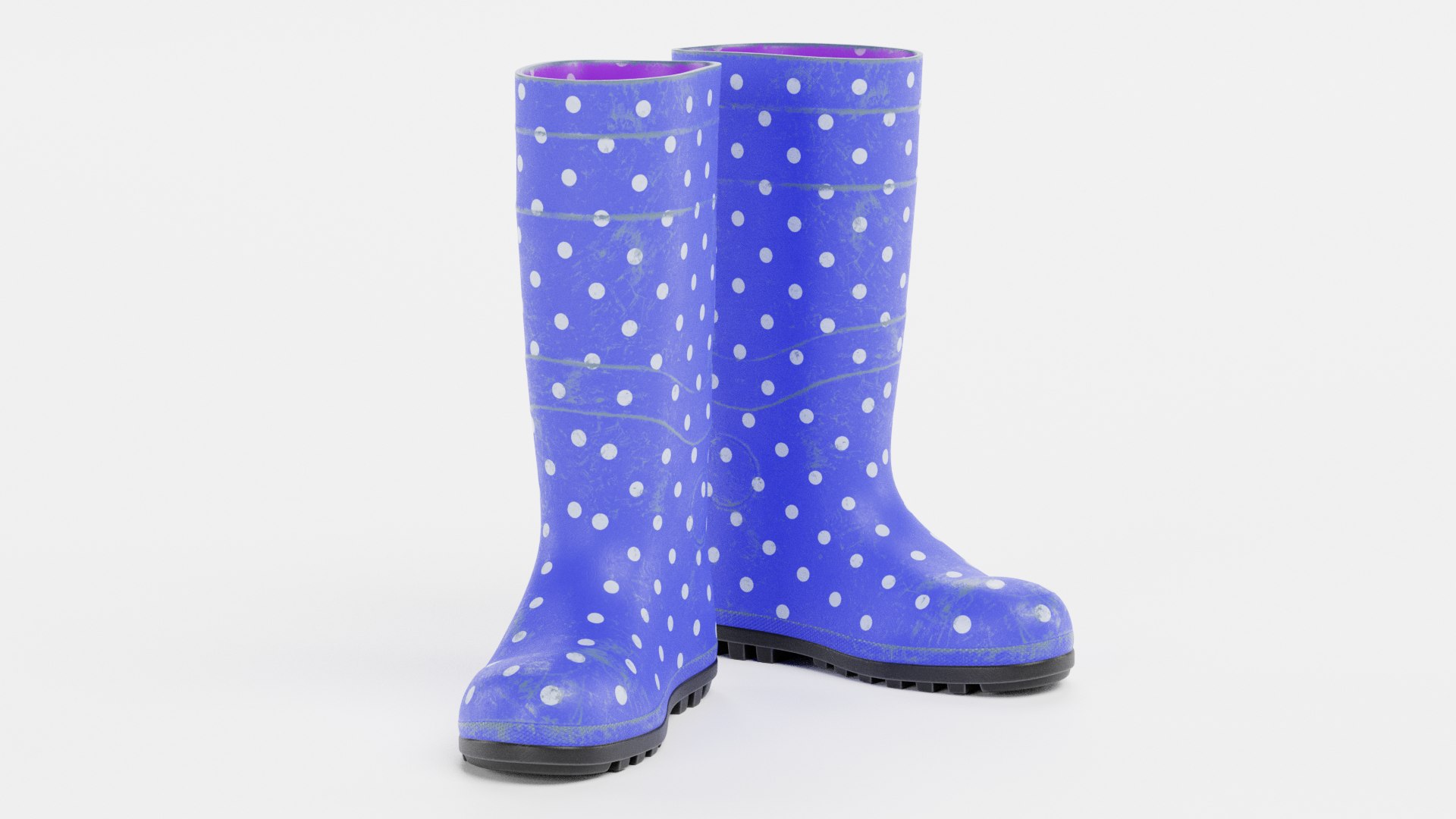 Gum Boots Model - TurboSquid 2191471