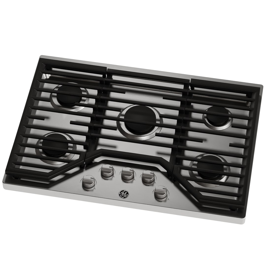 3 Ge Cooktops 3D Model - TurboSquid 2113686