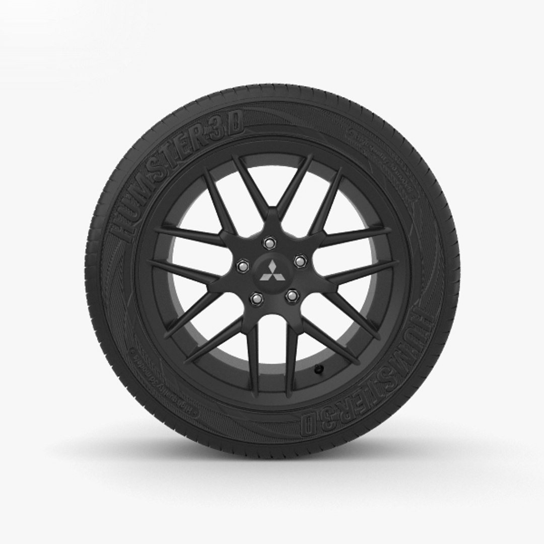 Mitsubishi rim 3D model - TurboSquid 1424121