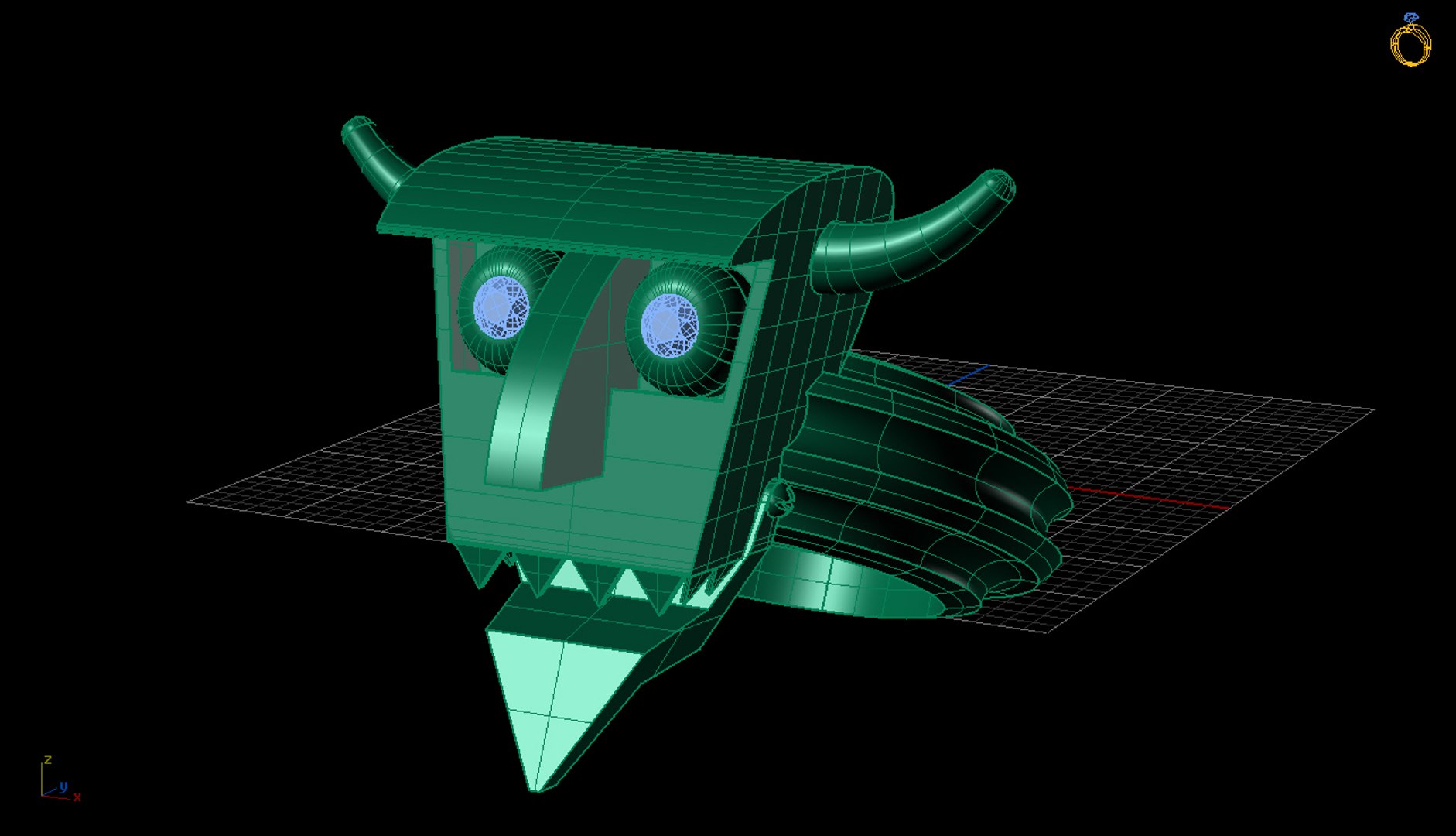3ds max robot devil
