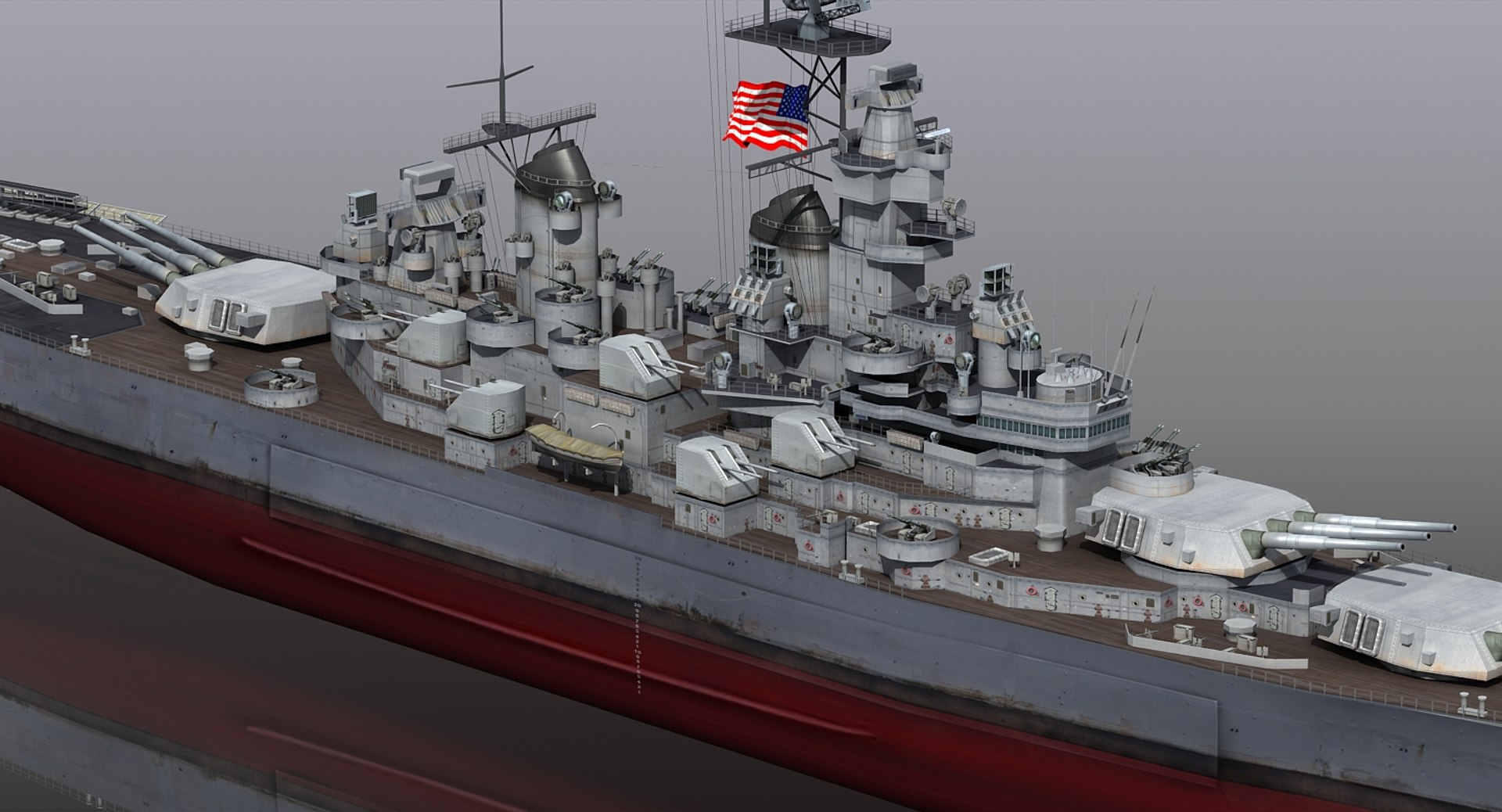 3D uss new 1942-1945 model - TurboSquid 1323468