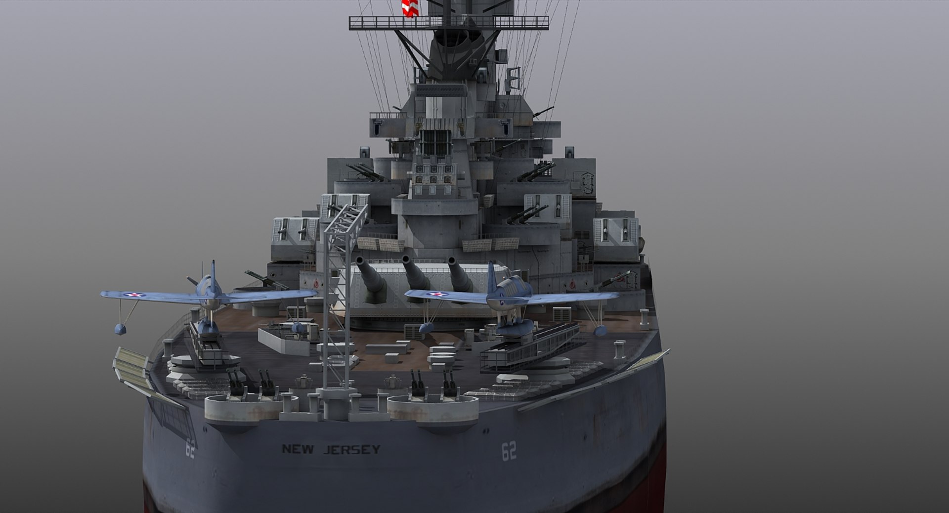 3D uss new 1942-1945 model - TurboSquid 1323468