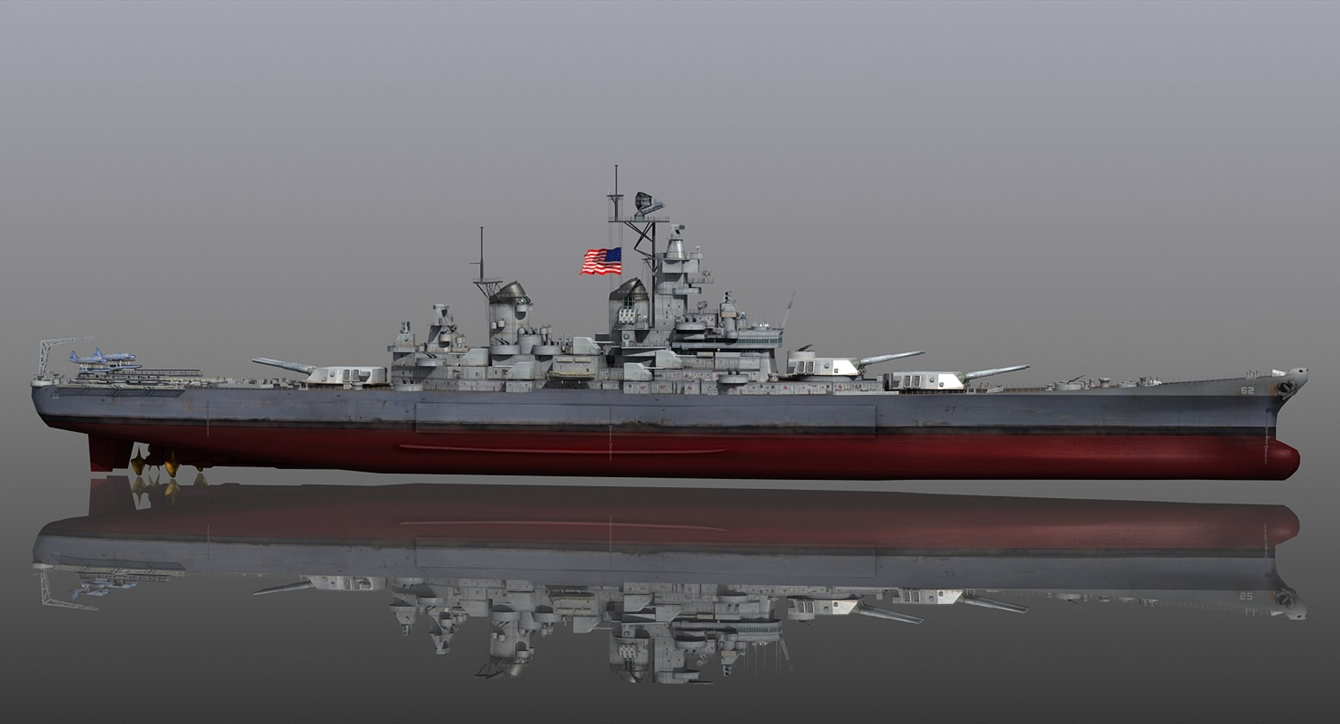 3D uss new 1942-1945 model - TurboSquid 1323468