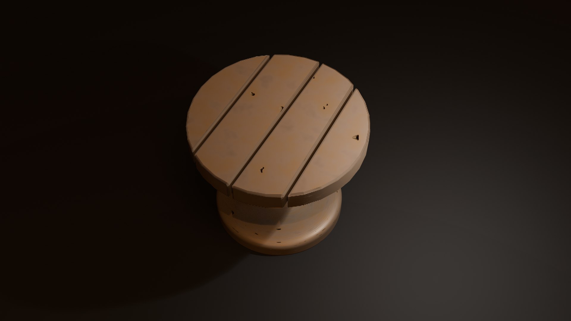 Wooden Table Model Model - TurboSquid 2287066