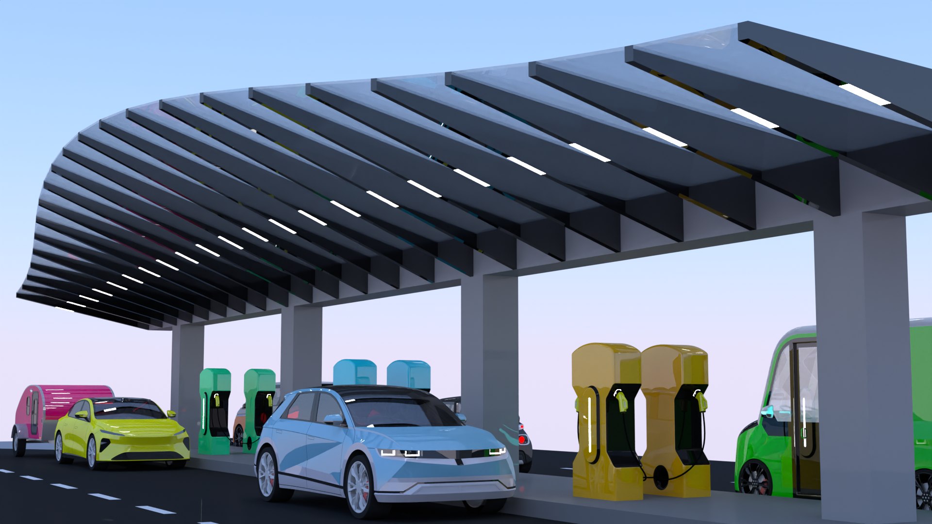Traffic Assets Collection VI 3D Model - TurboSquid 2192132