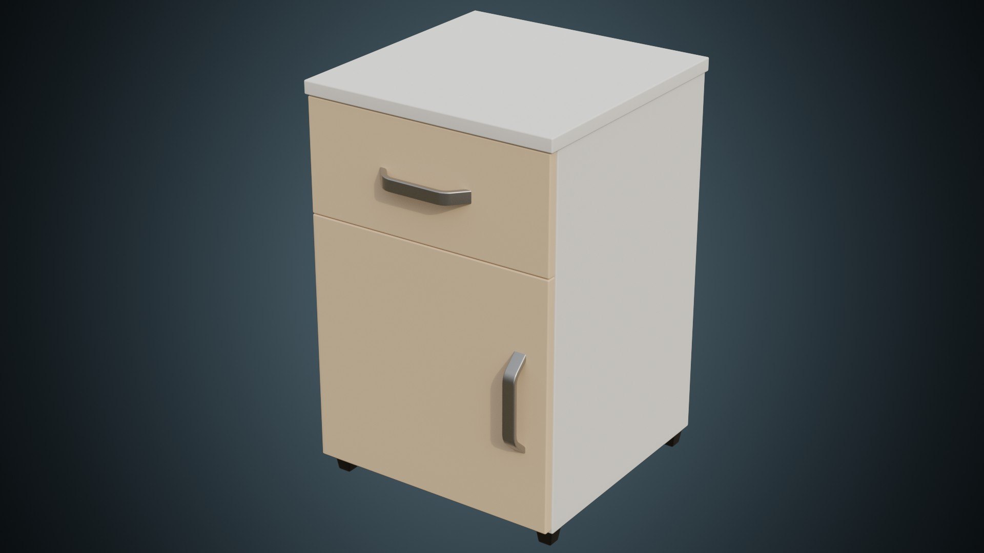 3D Bedside Table 1 Basic - TurboSquid 2123088