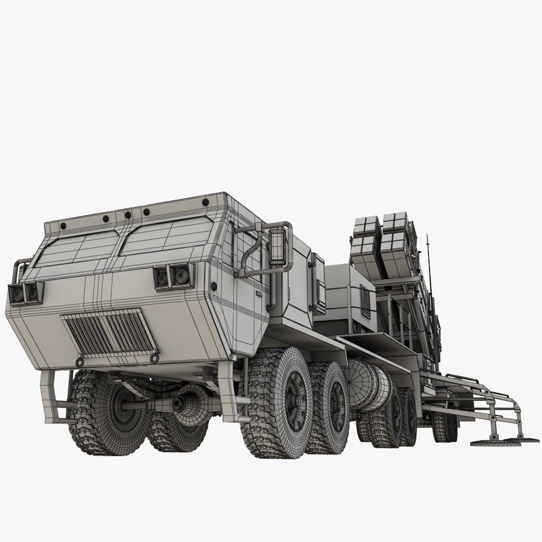 3d Hemtt Patriot Model