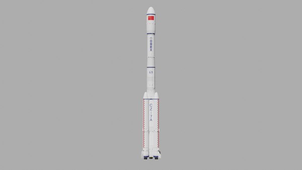 3D model Long March 7A LaunchVechale---Blend-FBX - TurboSquid 2032129