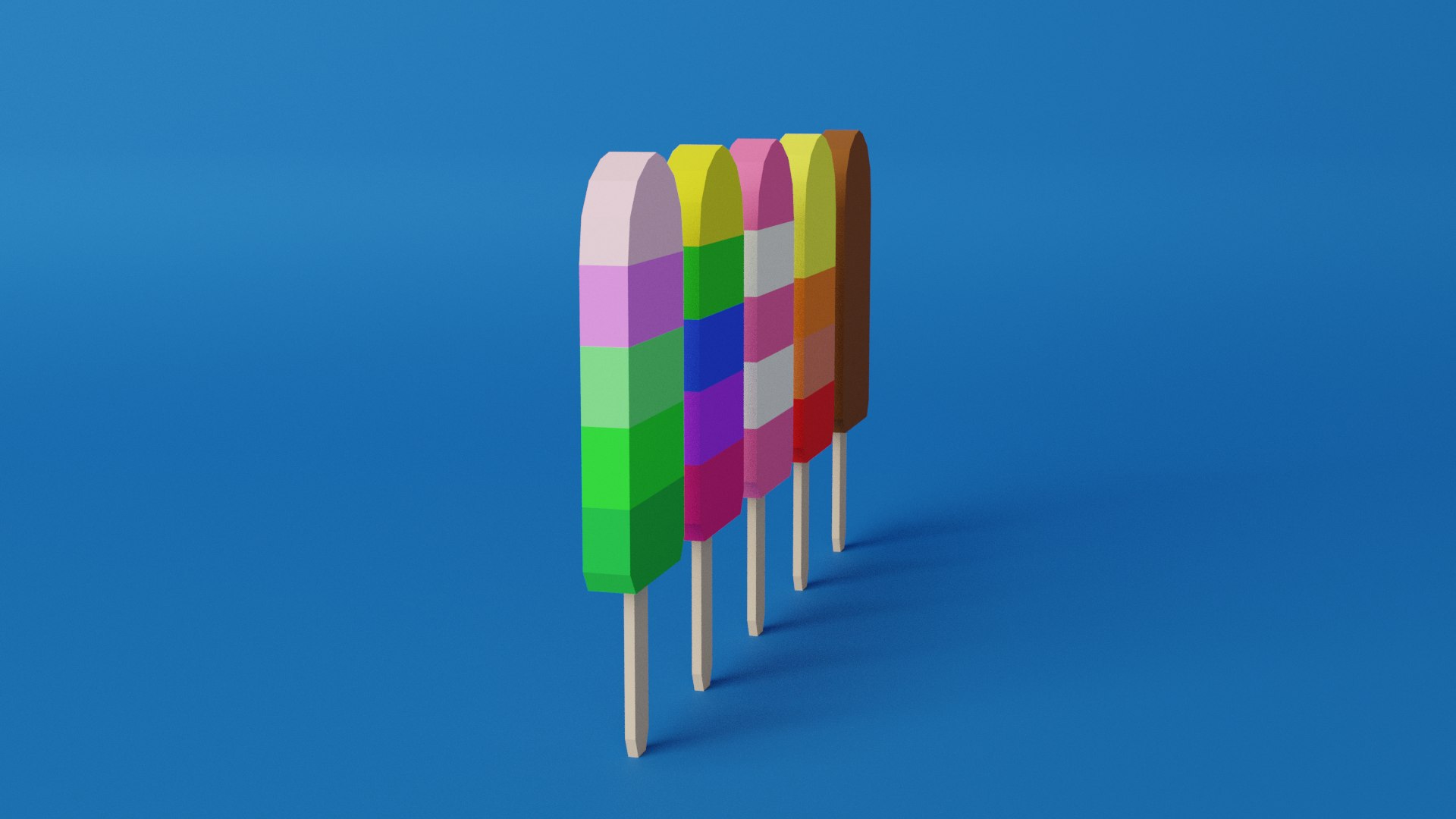 3D Model Ice Cream Lowpoly - TurboSquid 2011600
