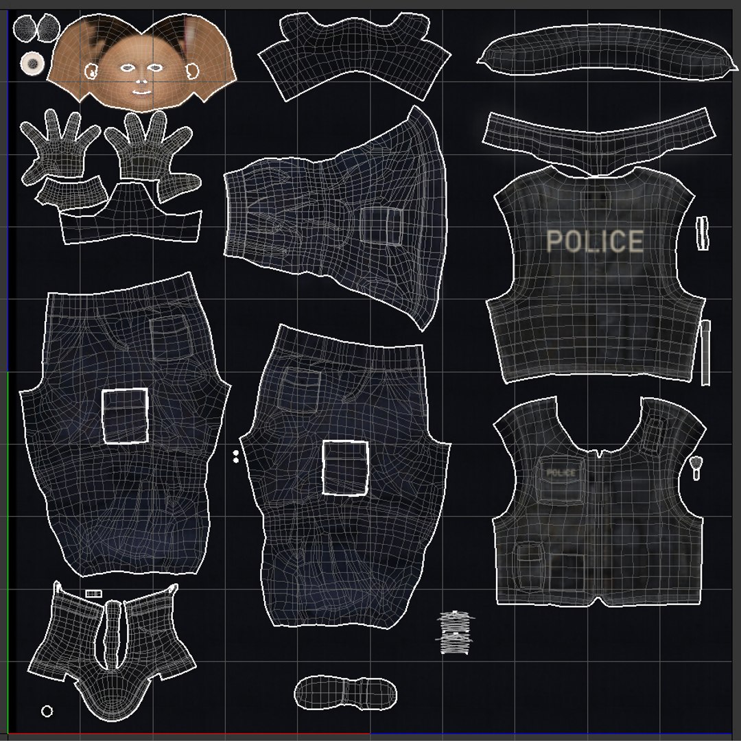 FBI Agent Soldier Police SWAT 3D Model - TurboSquid 1907143