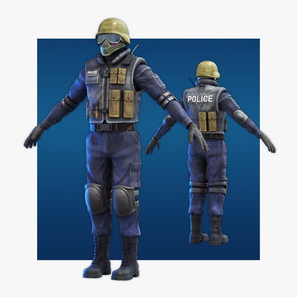 Free 3D Swat Models | TurboSquid