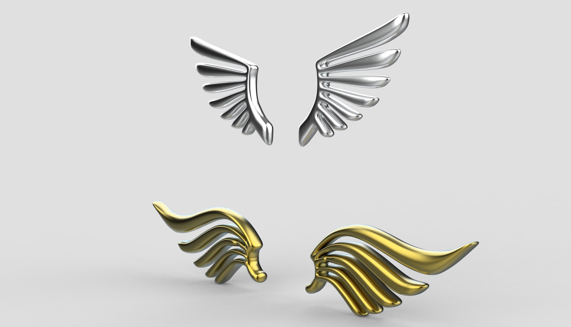 Eagle Wings 3D Model Model - TurboSquid 2412109