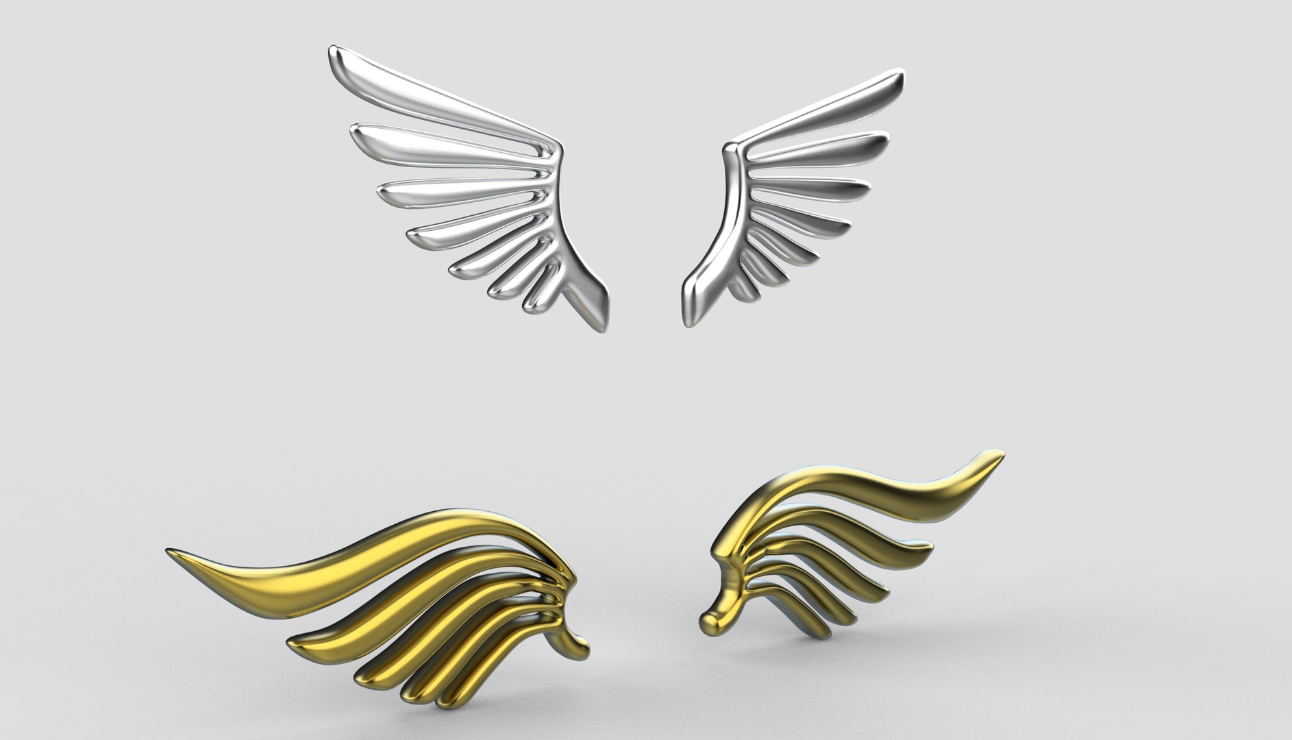 Eagle Wings 3D Model Model - TurboSquid 2412109