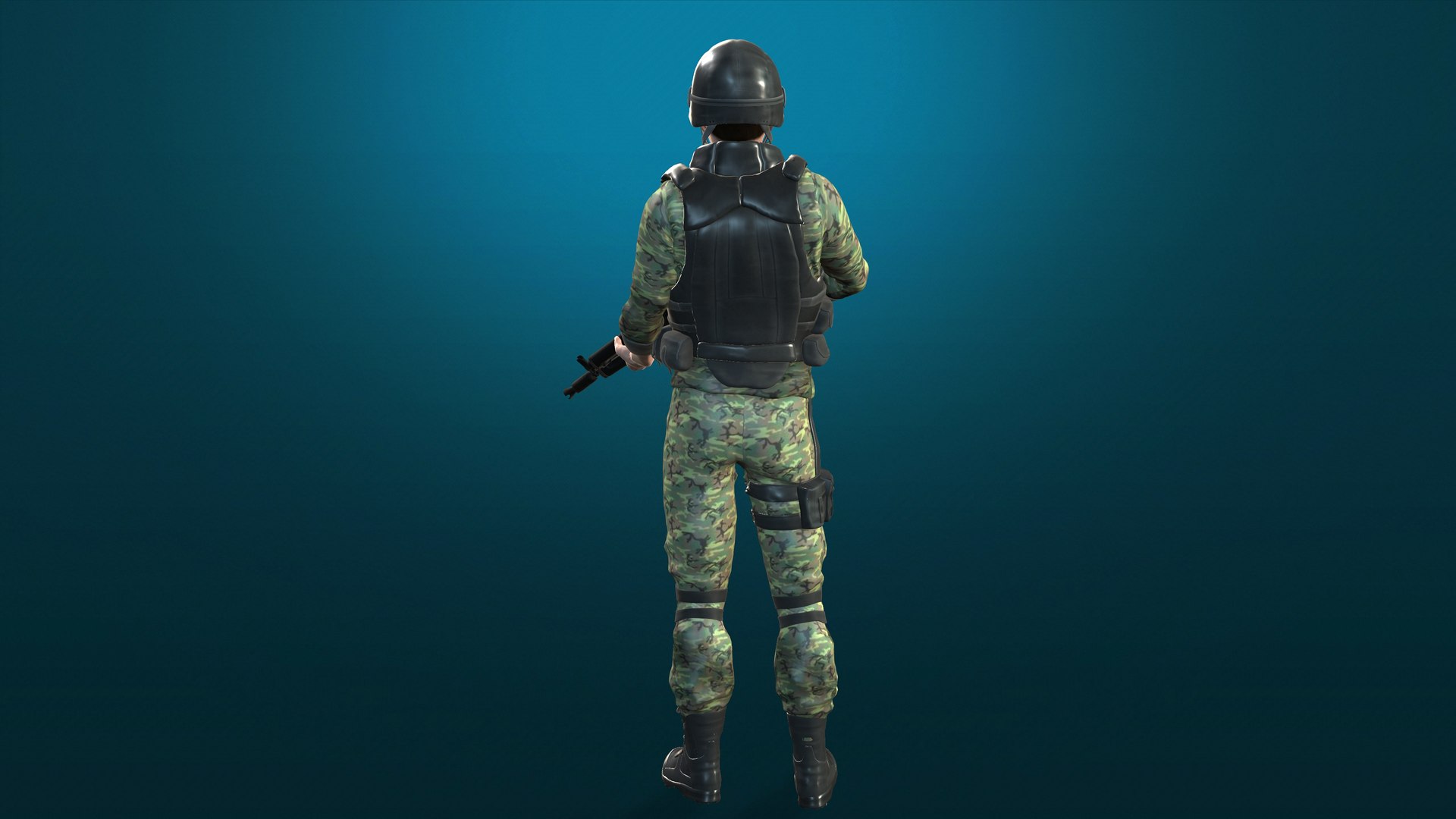 Soldier Military Animation File 3D Model - TurboSquid 1702043