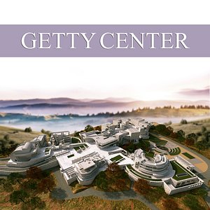 3ds Max Gettycenter Models | TurboSquid