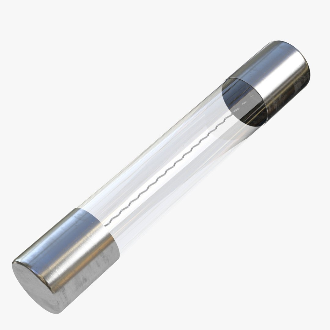 Electronic Axial Fuse 3D - TurboSquid 1420831