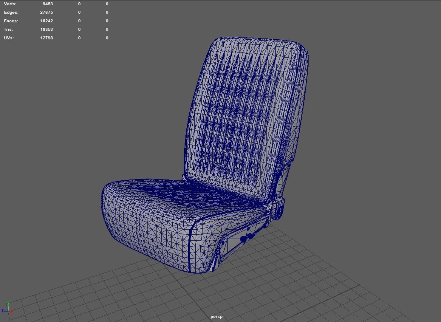 3D Car Seat Pack 03 - TurboSquid 1830743