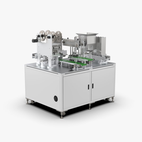 3D Automatic Foam Sticking Machine - TurboSquid 2036135