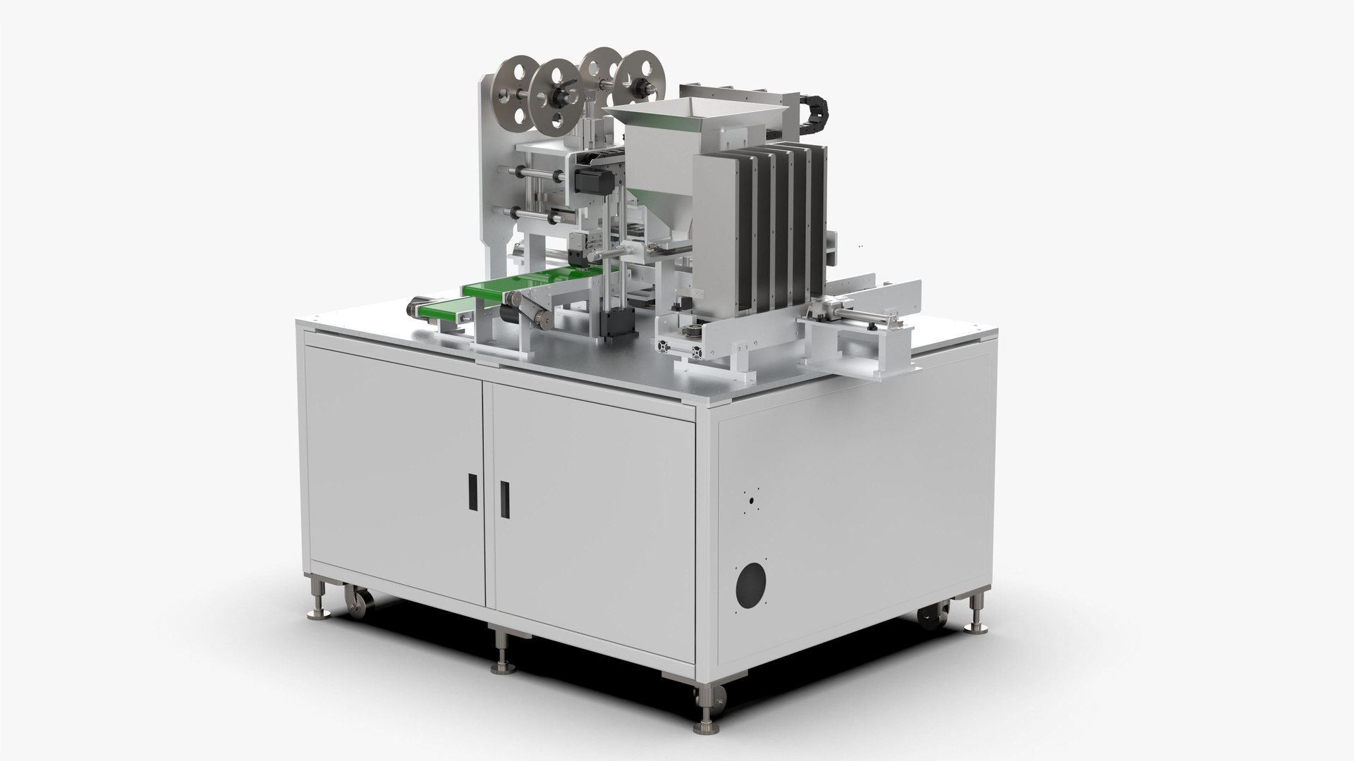 3D Automatic Foam Sticking Machine - TurboSquid 2036135