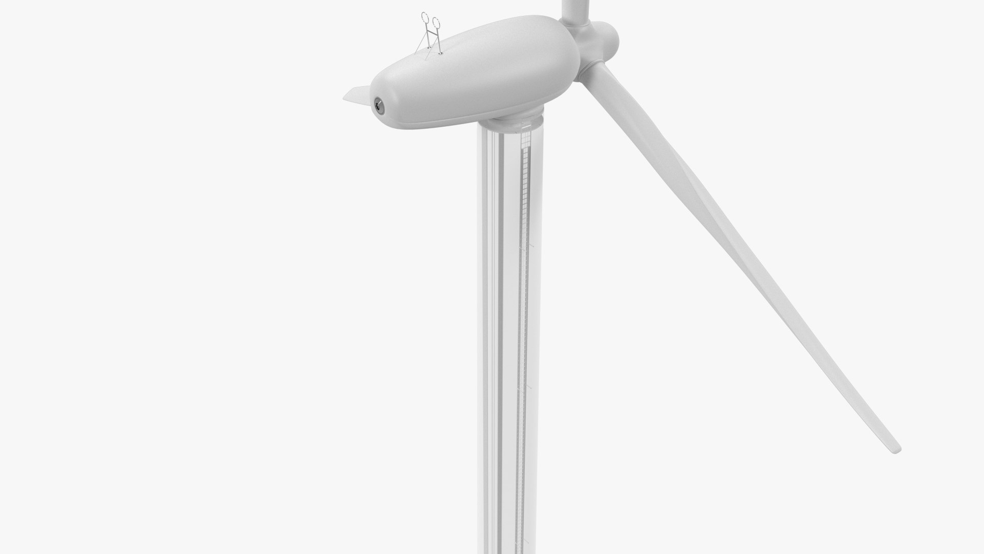 Modular Wind Turbine Generator 3d Model